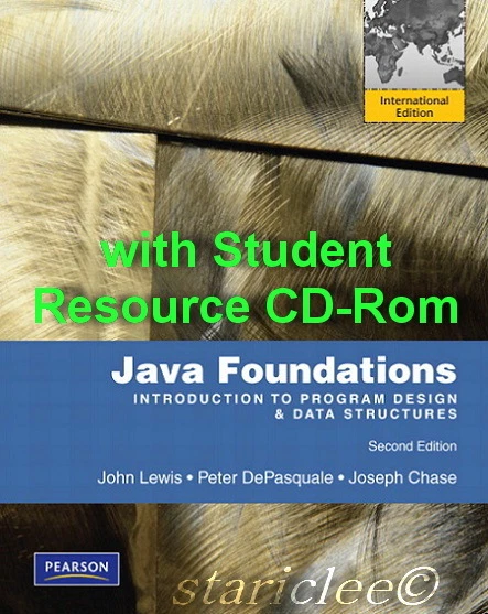 JAVA FOUNDATIONS INTRODUCTION to Program Design & Data Structures 2E ...