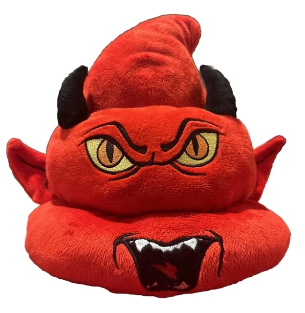 SIX FLAGS JERSEY Devil Poop Emoji Plush Novelty Hat £4.51 - PicClick UK