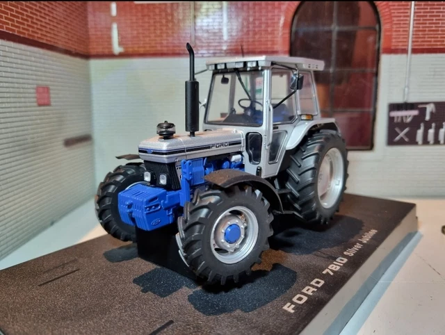 1:32 FORD 7810 Silver Jubilee Tractor 4WD 1989 Diecast Scale Model ...
