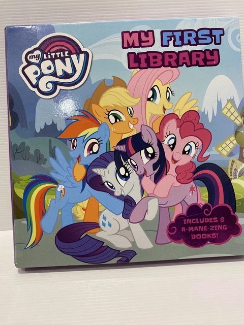 MY LITTLE PONY MLP My First Library Collection Box Set of 6 Picture ...