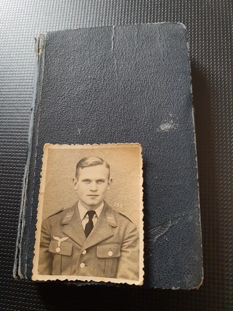 ORIGINAL GERMAN WW2 Pocket Book Luftwaffe With Entries. Aircraft ...