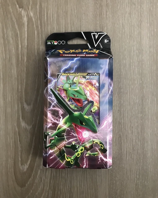 POKÉMON TCG RAYQUAZA V Battle Deck Sword & Shield Trading Card Game ...