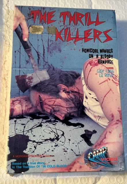THE THRILL KILLERS Vhs Camp Video Big Box Horror Ray Dennis Steckler Liz Renay £3.85 - PicClick UK