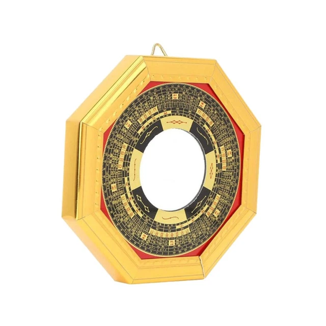 EXORCISM TAI-CHI EIGHT Diagram Mirror Feng Shui Blessing Decoration ...