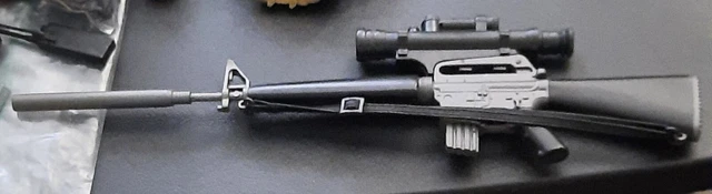ÉCHELLE 1:6 M16A1 avec viseurs arrière cadran, optique infrarouge ...