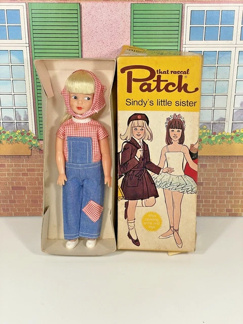 SINDY DOLL'S LITTLE Sister 'Patch' With A Box 1960' Vintage Pedigree ...