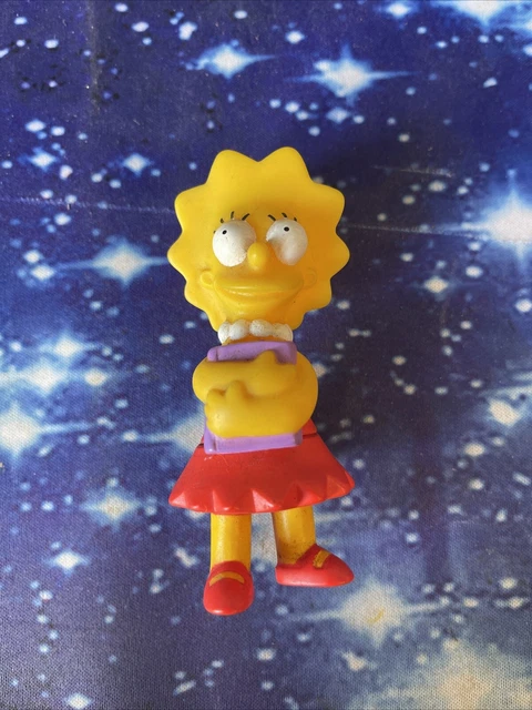 BURGER KING THE Simpsons Lisa Simpson Figure - very good condition 2001 ...