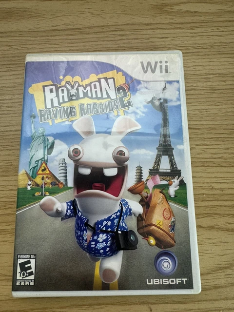 RAYMAN RAVING RABBIDS 2 (Nintendo Wii, 2007) With Manuel £6.58 ...