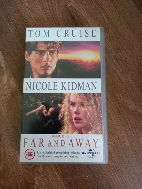 FAR AND AWAY (VHS, 1992) Tom Cruise Nicole Kidman SEALED Romantic ...