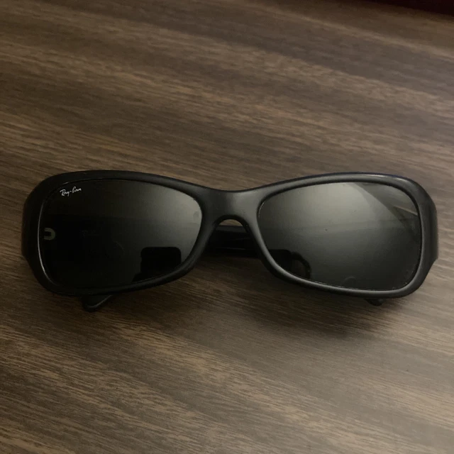 RAY-BAN RB 2116 PSJ 901 PREDATOR Black Glass Lens Sunglasses Made in ...