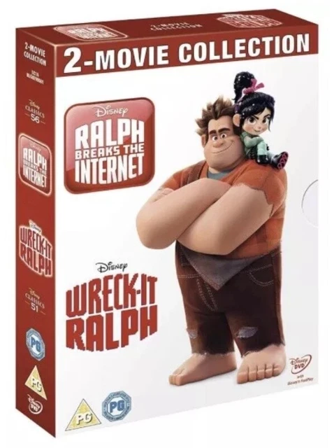 WRECK-IT RALPH/RALPH BREAKS The Internet Disney Box Set (DVD, 2019) NEW ...