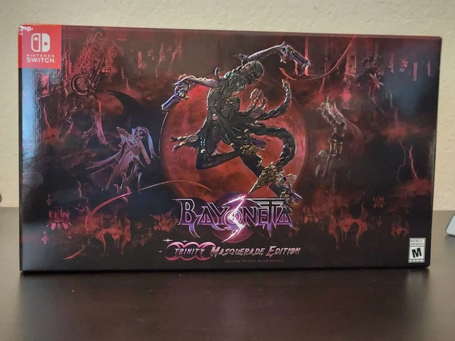 BAYONETTA 3 TRINITY Masquerade Edition - Nintendo Switch Box Dégâts EUR ...