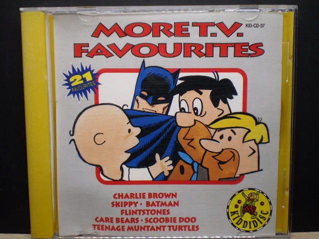 MORE T.V. FAVOURITES CD (TV Themes/Cartoon/Scooby-Doo/Flintstones/Care ...