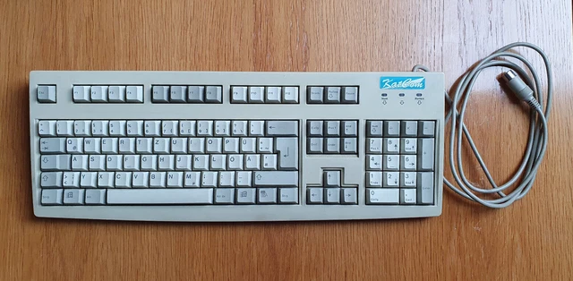 CHERRY RS 6000 Vintage Tastatur DIN Anschluss Retro Keyboard Deutsch ...