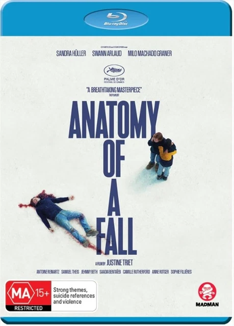 ANATOMY OF A Fall Sandra Huller (Blu-ray) Sandra Huller Swann Arlaud £ ...