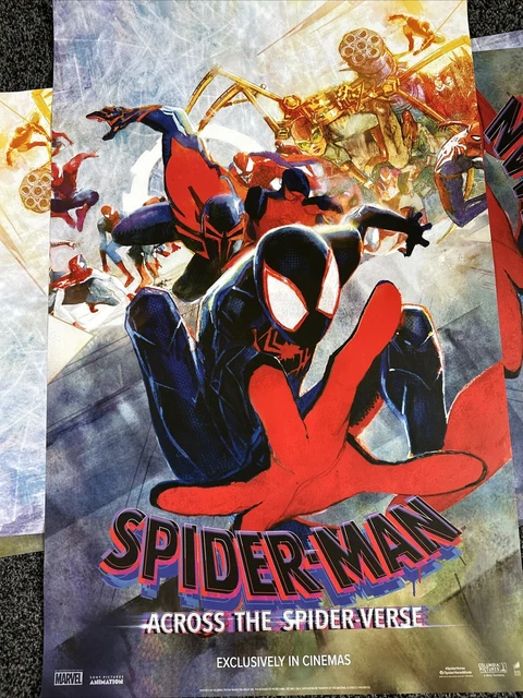 SPIDER-MAN ACROSS THE Spider-Verse IMAX Exclusive Odeon Poster - 88cm x ...