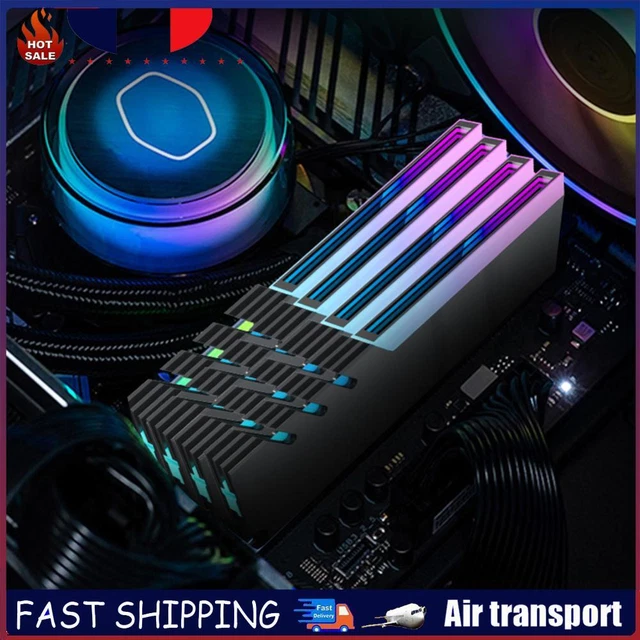 HEAT SINK DDR4 DDR5 Ram Cooler Radiator 5V 3PIN ARGB for Computer (Black) FR EUR 15,44 - PicClick FR