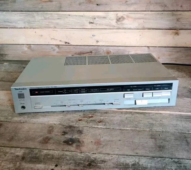 AMPLIFICATORE TECHNICS SU-300 Stereo Integrated Amplifier Vintage Hi-Fi ...