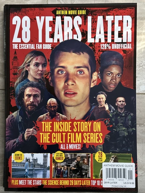 28 YEARS LATER MOVIE GUIDE MAGAZINE October 2025 ANTHEM PUBLISHING UK £ ...