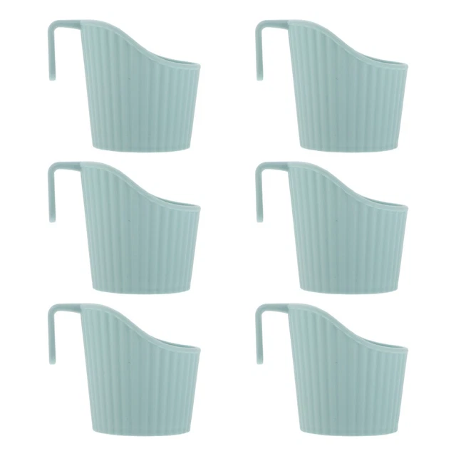 6PCS DISPOSABLE PAPER Cup Holder: Cup Holders Anti-Scalding - Insulated ...