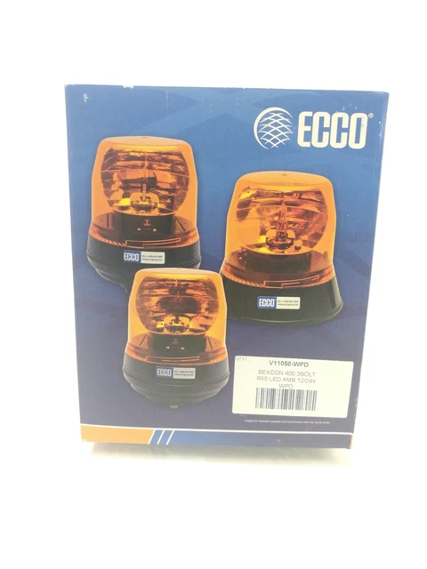 ECCO 400 SERIES LED Beacon 3 Bolt Amber Warning Light (Single Beacon) £9.99 - PicClick UK