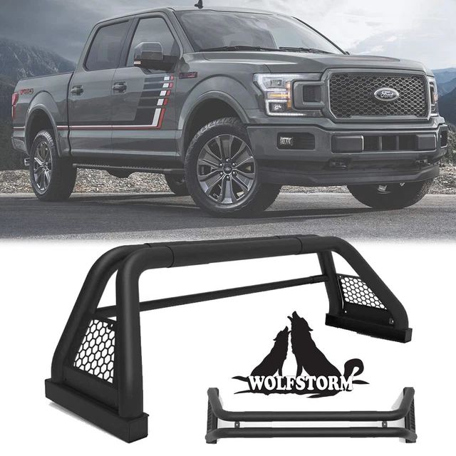 ADJUSTABLE SPORT BAR Truck Bed Chase Rack Roll Bar For 2015-2023 Ford F ...
