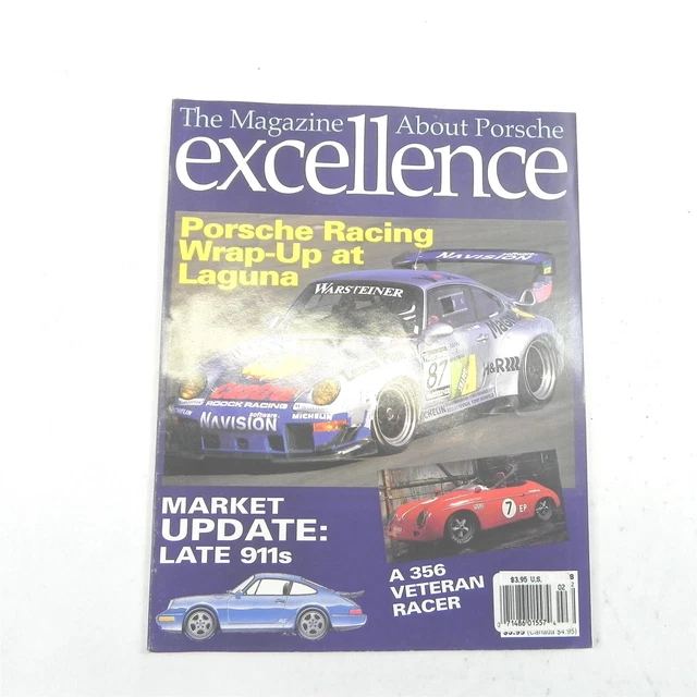 VINTAGE FEBRUARY 1998 Porsche Excellence Magazine Single Issue Racing ...