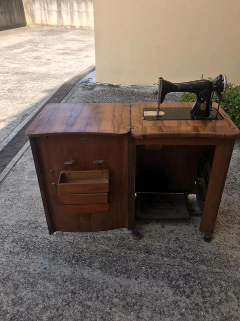 MACCHINA DA CUCIRE storica mod. Singer anni 50 funzionante EUR 100,00 ...