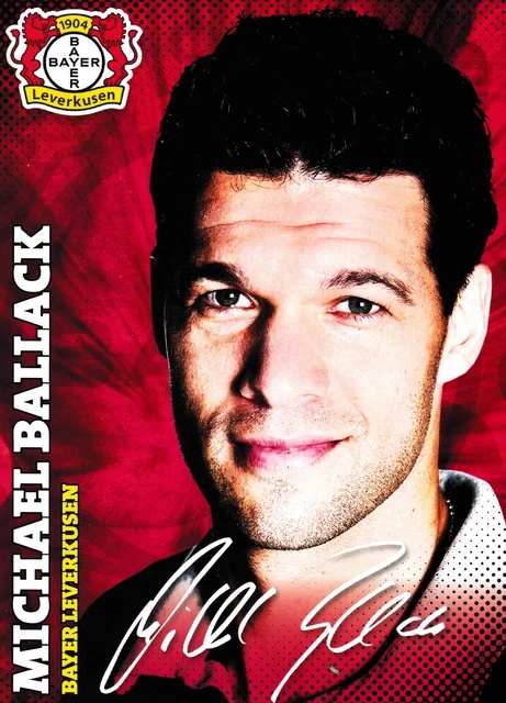 MICHAEL BALLACK - Autogrammkarte (Bayer Leverkusen) EUR 2,99 - PicClick DE
