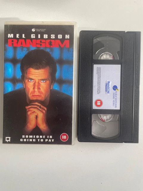 RANSOM VHS 1997 MEL GIBSON RENE RUSSO THRILLER £5.72 - PicClick UK