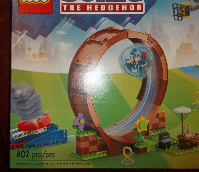 LEGO® SONIC THE Hedgehog Sonic’s Green Hill Zone Loop Challenge 76994 £ ...