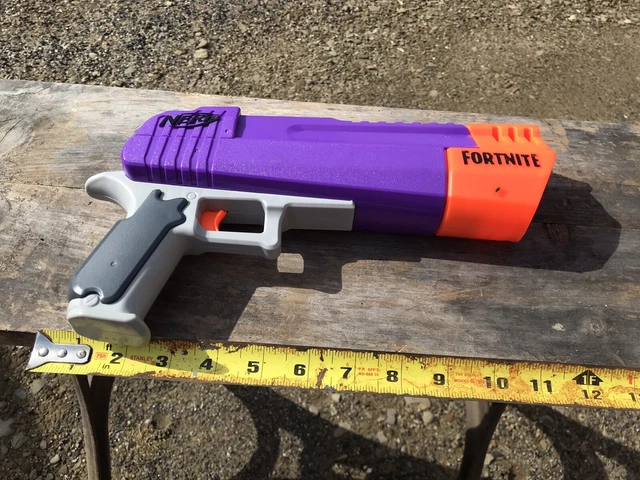 NERF FORTNITE REPLICA Deagle Desert Eagle Pistol Gun Dart Blaster Mega ...