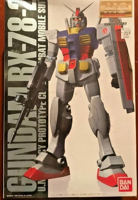 MG RX-78-2 GUNDAM Coating Version 1/100 '98 (Vintage & Rare Kit) EUR 43,15 - PicClick DE
