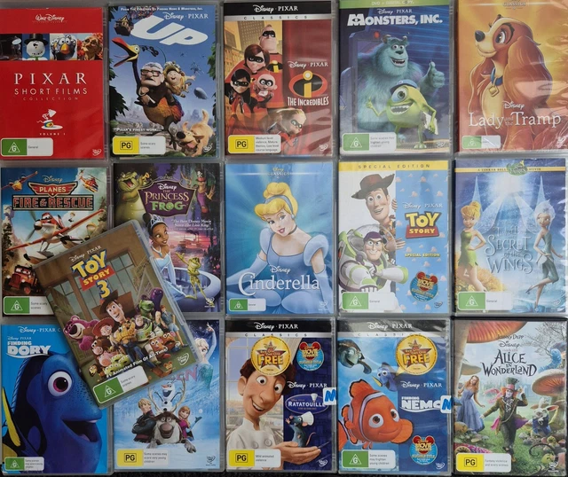 WALT DISNEY MOVIES Bundle Bulk Lot 16DVDs Like New Fast Post $63.79 ...