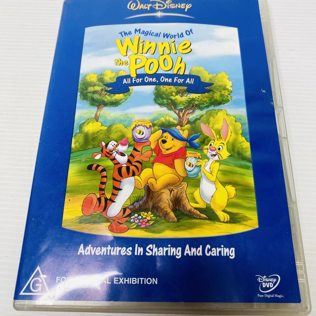 THE MAGICAL WORLD Of Winnie The Pooh - ALL FOR ON ,ONE FOR ALL DVD 2003 ...