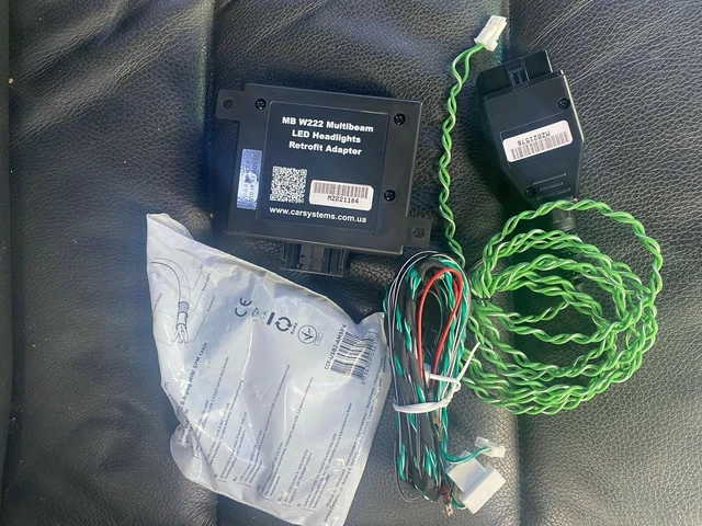 MERCEDES BENZ W222 W205 X253 Multibeam LED Headlights Retrofit Adapter ...