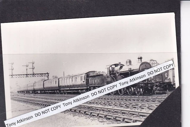 LMSR / EX Mr -2P 4-4-0 No. 366 Near York - Vintage Image - # L11926 £1. ...