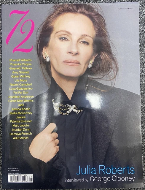 EE 72 MAGAZINE Issue 1 Julia Roberts interviewed George Clooney, Edward ...