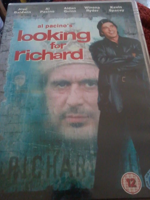 LOOKING FOR RICHARD Al Pacino DVD 1996 Shakespeare POST FREE £9.98 ...