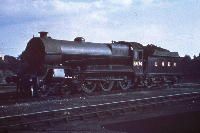 TRANSPORT RAILWAY COLOUR Rail Slide 5474/61382 Neasden Shed 1937 £1.30 ...