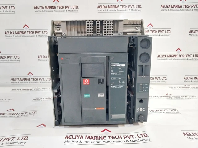 MERLIN GERIN MASTERPACT NW32H2 Interruttore circuito aria 3200A EUR 5. ...