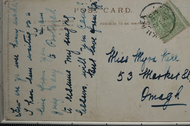 OLD POSTCARD 1905 Longstaffe Scottish Highlands Afternoon Sunshine ...