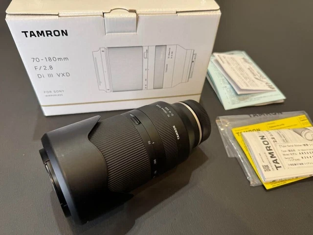 TAMRON 70-180MM F/2.8 Di III VC VXD G2/ Model A065S (SONY E) new from ...