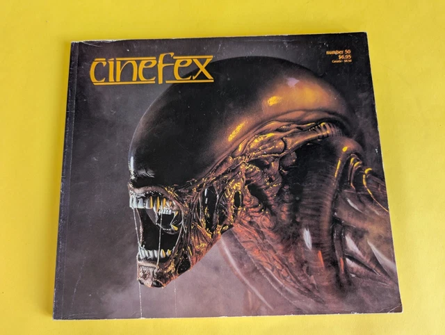 CINEFEX MAGAZINE NO.50; David Fincher Alien 3, The Lawnmower Man £10.78 ...