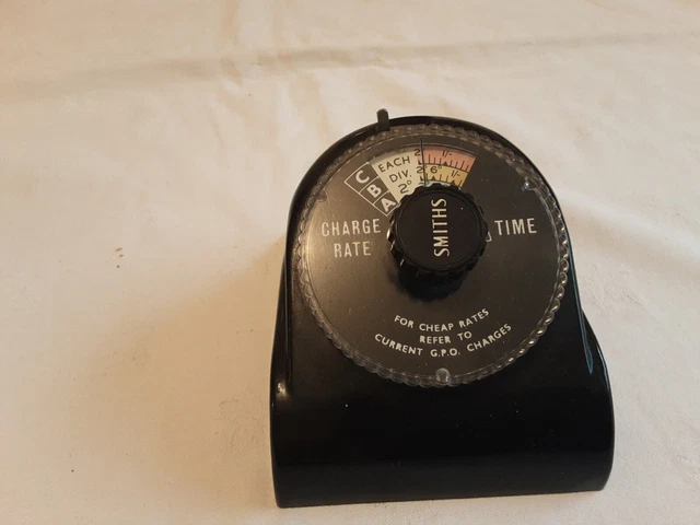 UNUSUAL SMITHS BAKELITE Telephone Call Length Timer £8.00 - PicClick UK