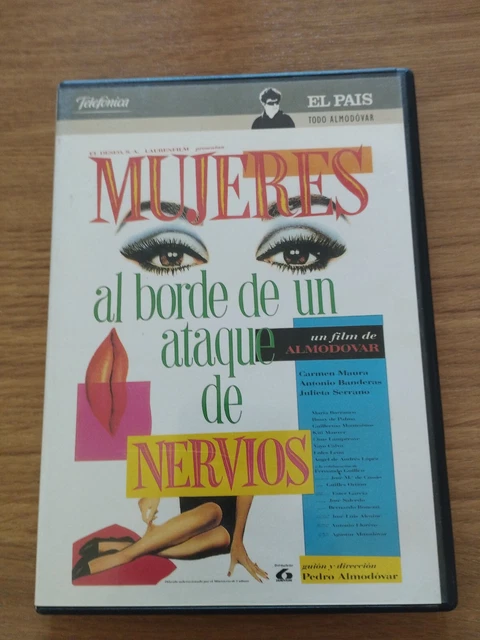 MUJERES AL BORDE De Un Ataque De Nervios Pedro Almodovar DVD Español ...