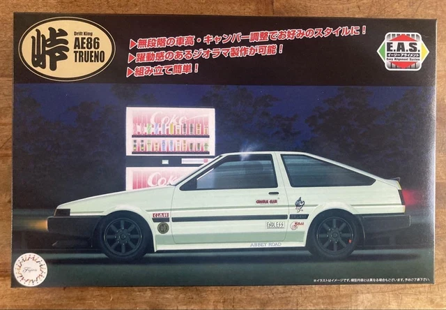 FUJIMI TOYOTA AE86 Hachiroku EAS 124 Scale Model Kit Used $145.87 ...