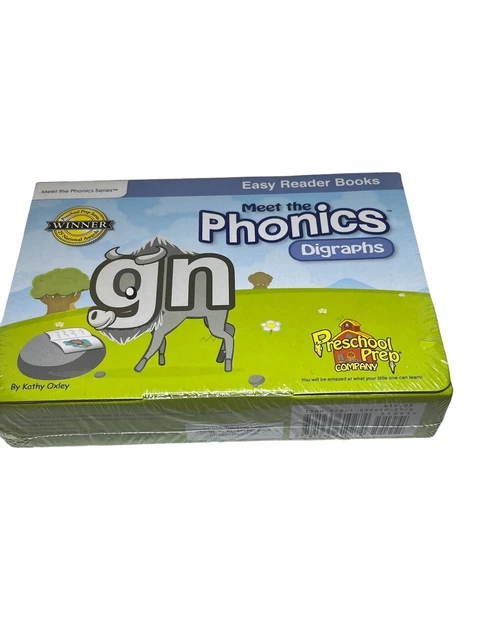 MEET THE PHONICS Digraphs - Level 2 - Easy Reader Books Homeschool ...