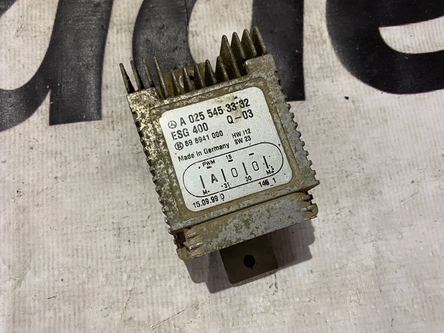 MERCEDES BENZ GENUINE Electric Control Unit Ecu A0255453332 (D-6692) £9 ...