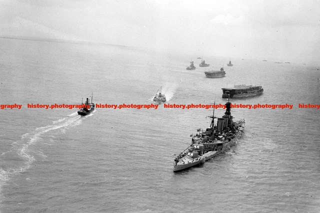 F016003 HMS RODNEY. HMS Courageous. HMS Furious. British Battleships ...